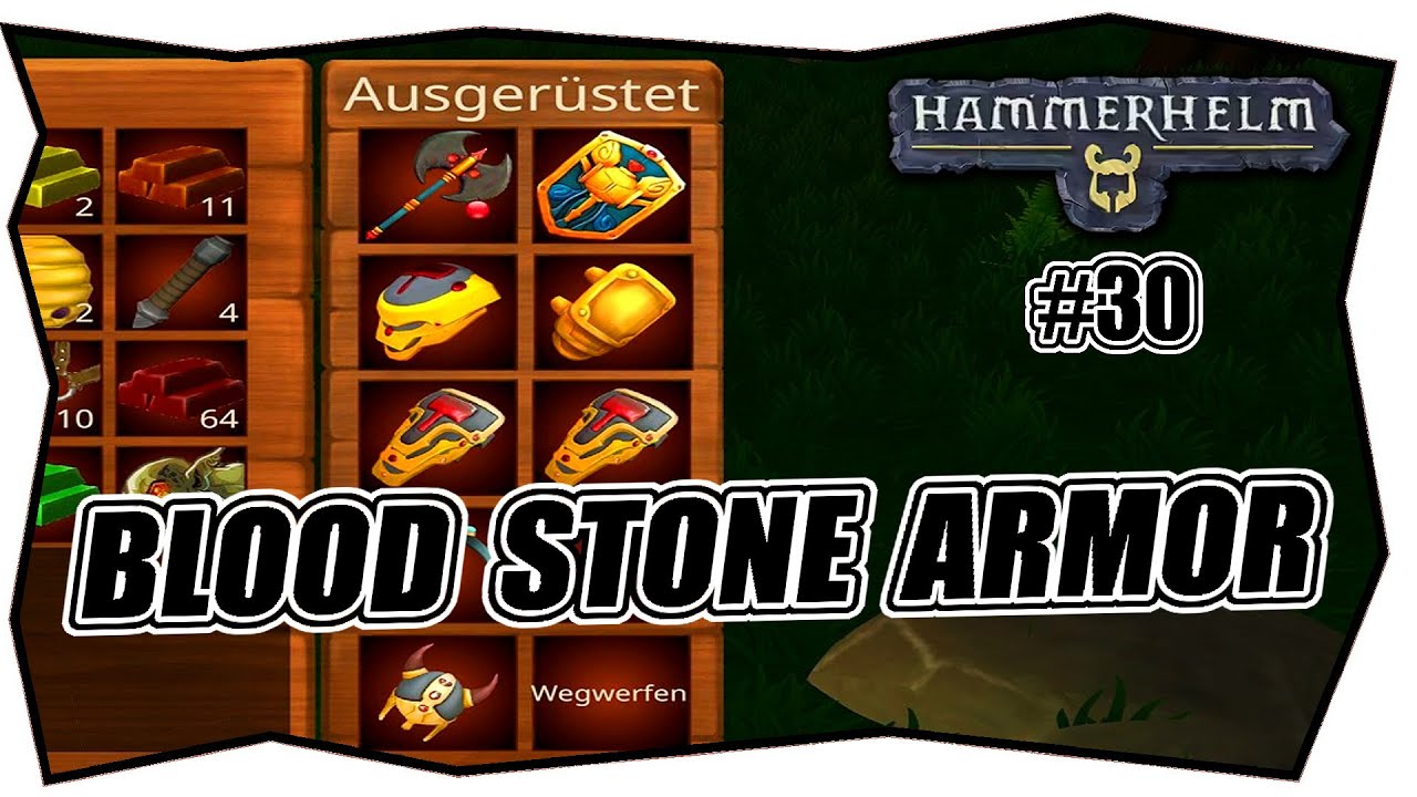 HAMMERHELM #30 BLOOD STONE ARMOR ★ Brauereien Buff Tipp ★ Deutsch ...