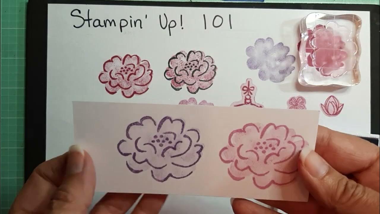 Stampin' Up! 101, video #2 - includes 2-step stamping and reversible ...