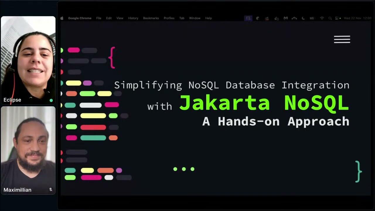 Jakarta Tech Talks - Simplifying NoSQL Database Integration with Jakarta NoSQL: A Hands-on ...