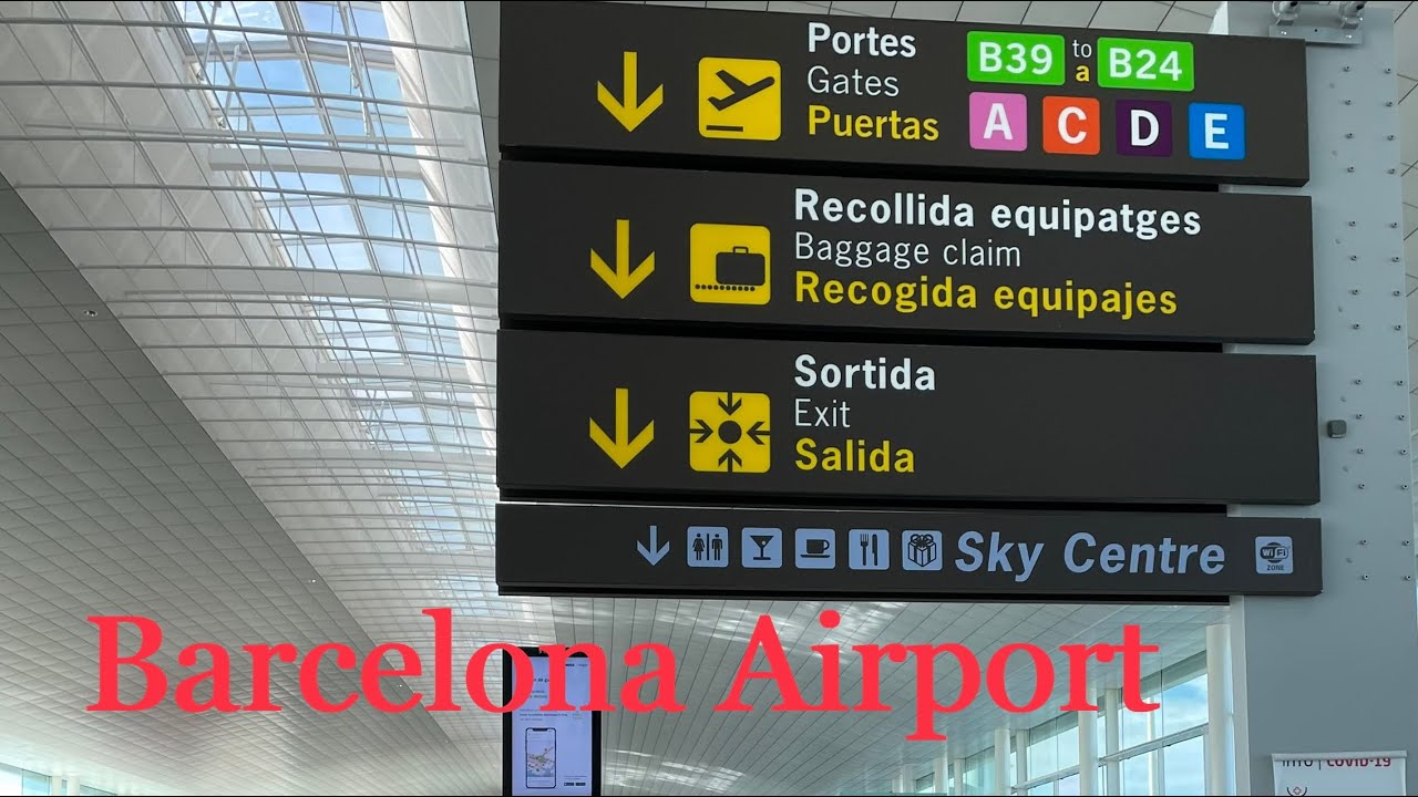 Barcelona Airport Terminals Barcelona Airport Terminal 2C Map & Guide