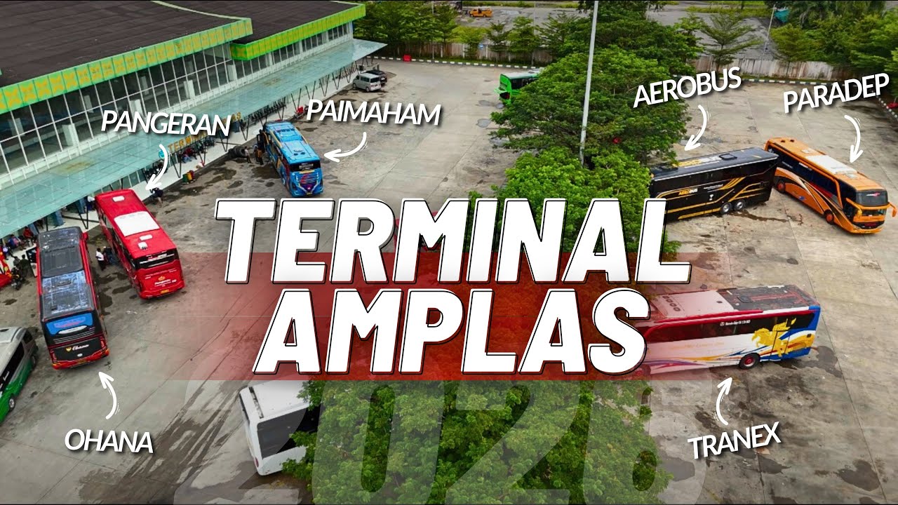 Terminal amplas 2026‼️ - pantau dari atas langit Keren banget - YouTube