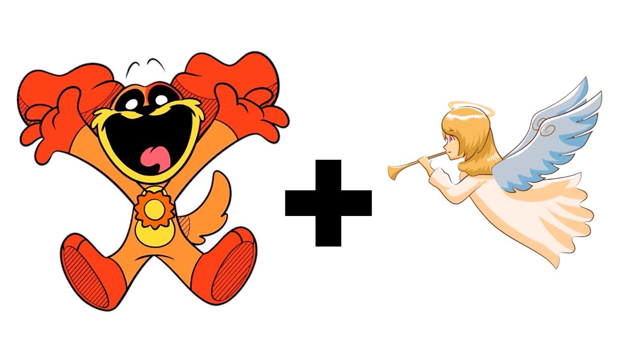 DOGDAY + ANGEL = ??? | Poppy Playtime Chapter 3 Mixes With Everything ...