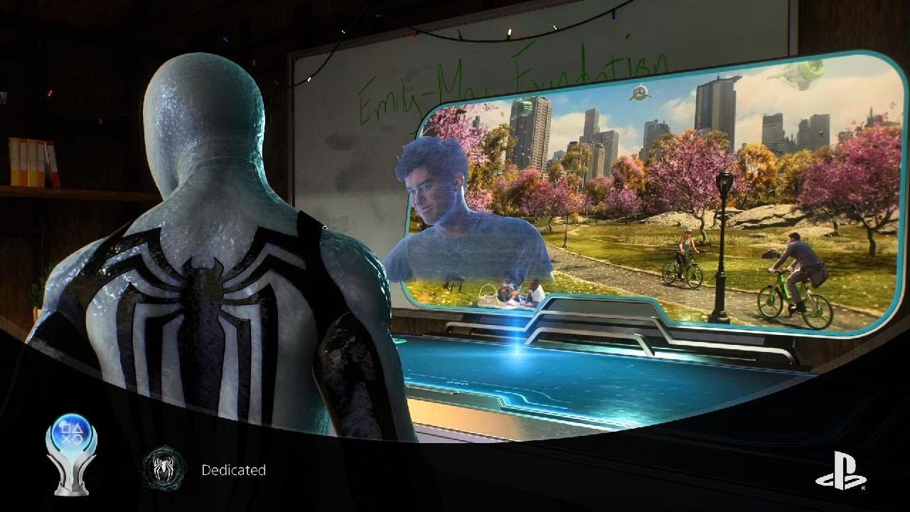 Marvel's Spider-Man Platinum unlocked - YouTube