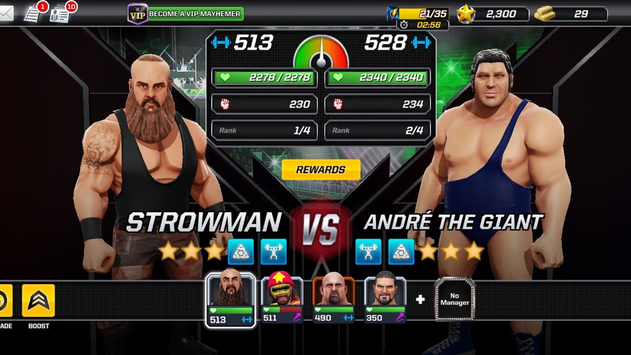 RUNNING POWERSLAM BY BRAUN STROWMAN/ANDRE THE GIANT VS BRAUN STROWMAN ...
