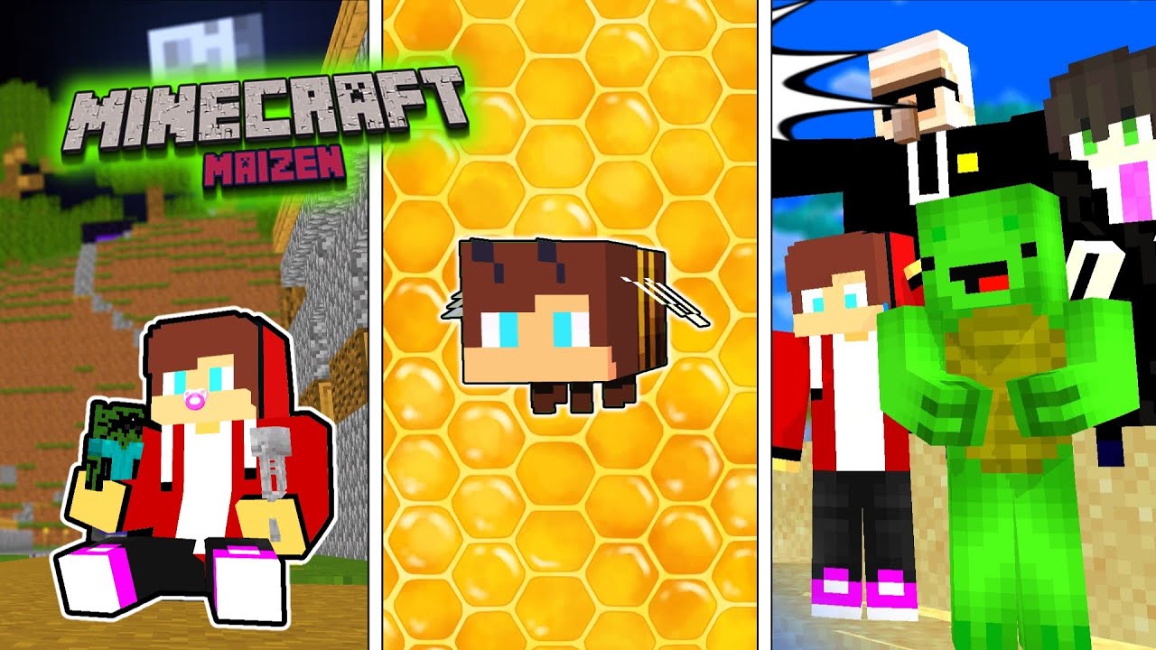 Best of Maizen Story🎉 - Minecraft Parody Animation Mikey and JJ - YouTube