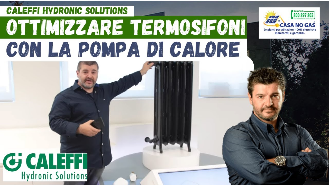 Ottimizzare i termosifoni con la pompa di calore, ci pensa Caleffi Code - YouTube