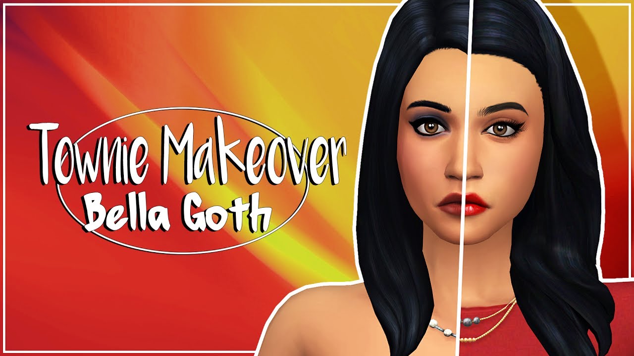 BELLA GOTH | THE SIMS 4 | Townie Makeover + CC list & sim download ...
