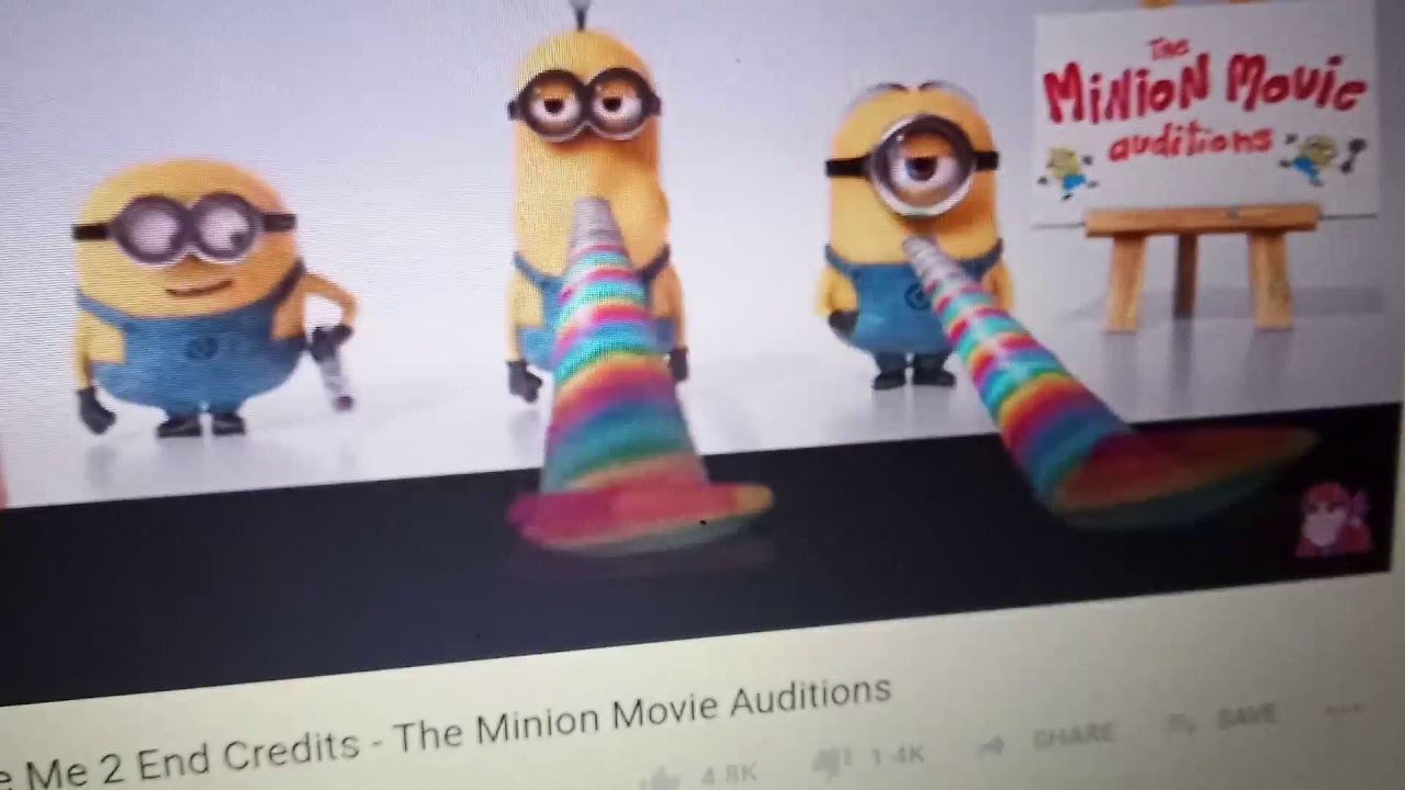 Despicable me 2 end credits - YouTube