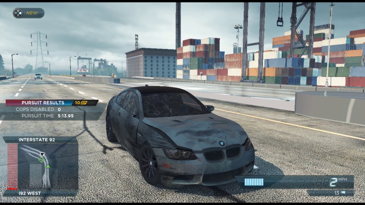 NFS MW'12 Beta - Deleted "Finale" race - YouTube