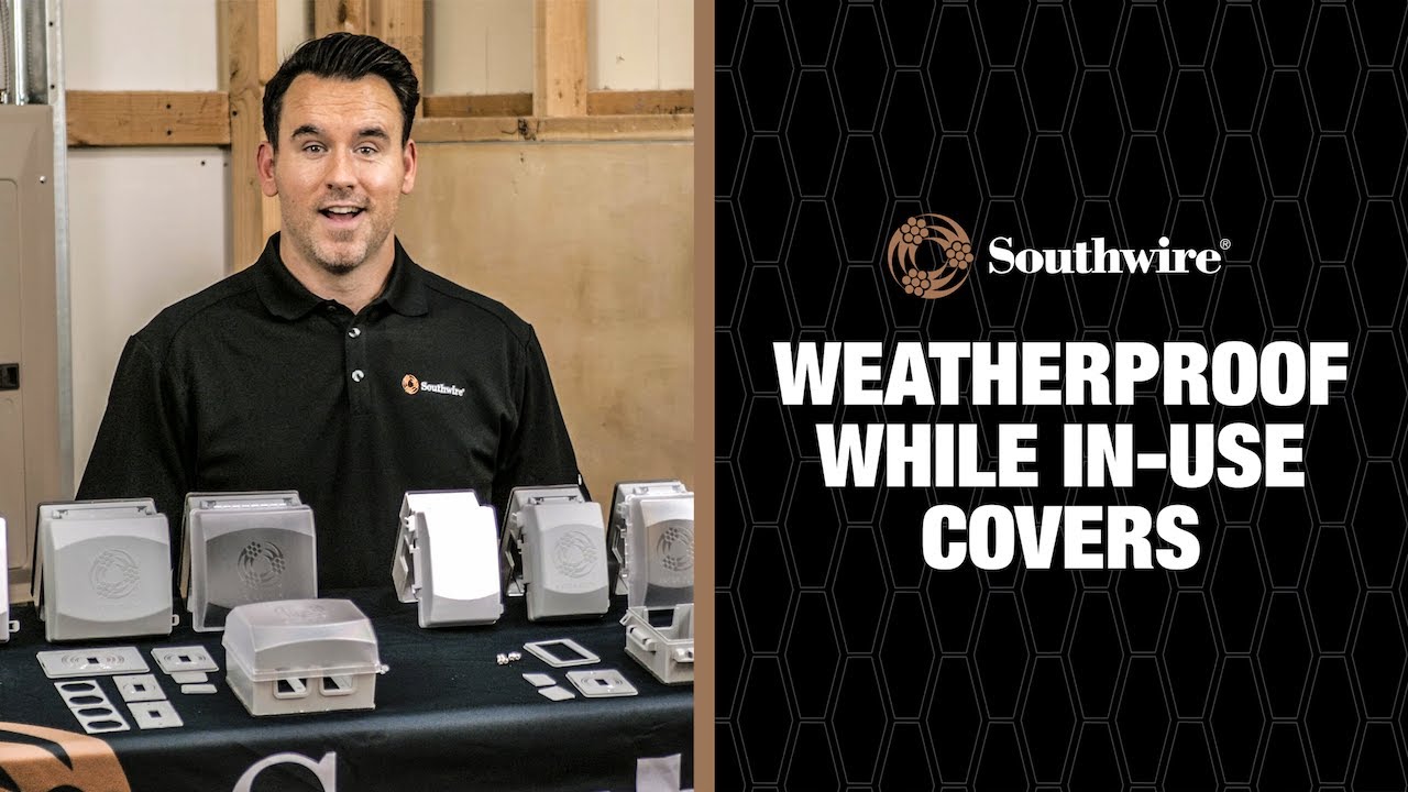 Southwire® Weatherproof While In-Use Covers - YouTube