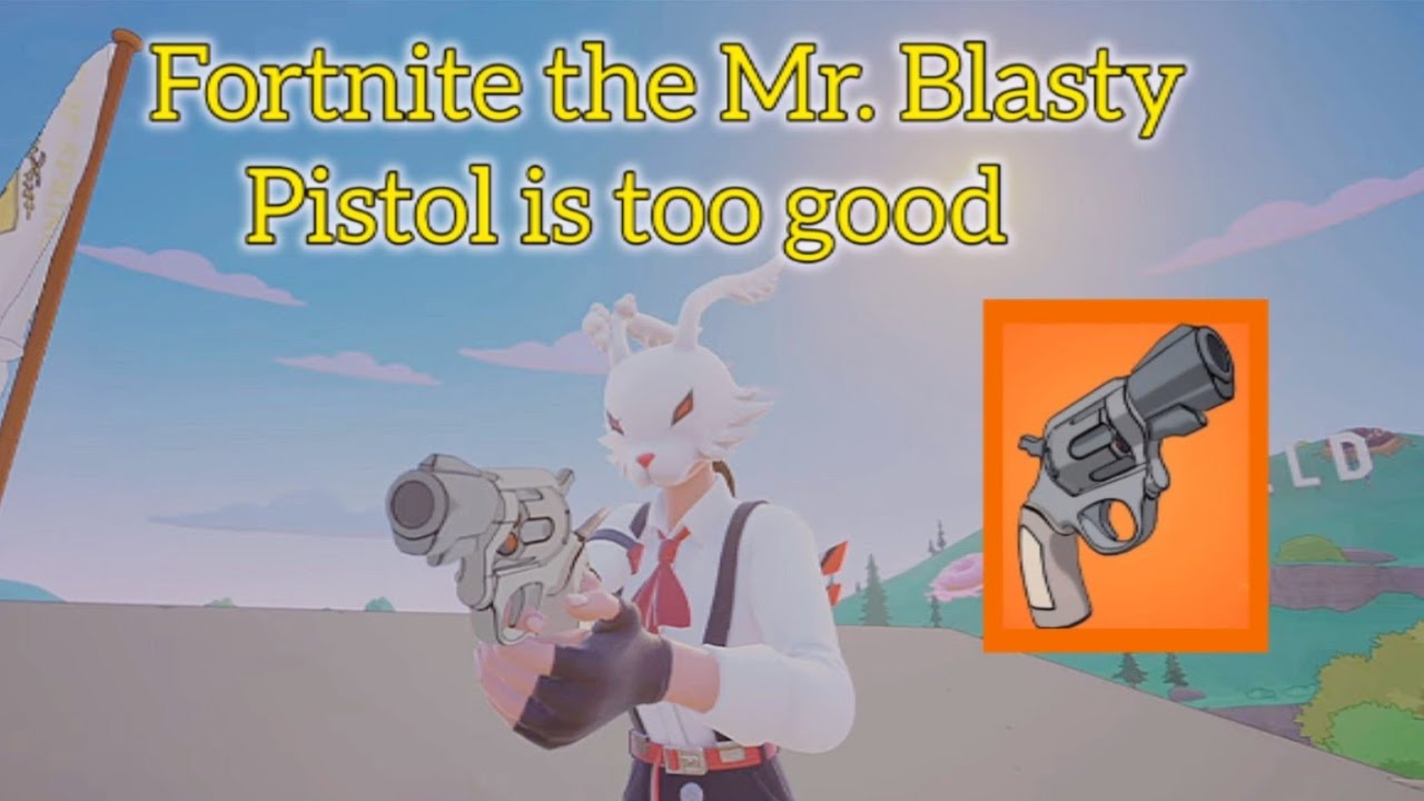 🎯FORTNITE THE MR.BLASTY PISTOL IS TOO GOOD🎯@PositiveMason ...