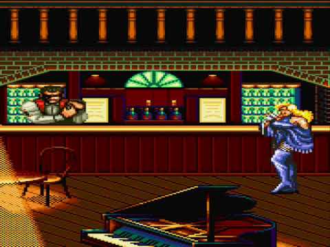 STREETS OF RAGE 2 BARBON AND ELECTRA IN THE BAR - YouTube