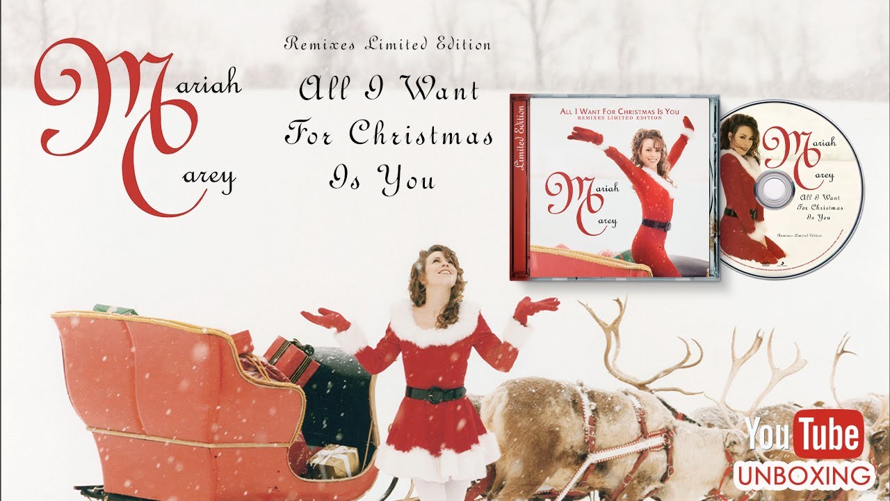 Mariah Carey "All i Want For Christmas" Remixes Limited Edition ...