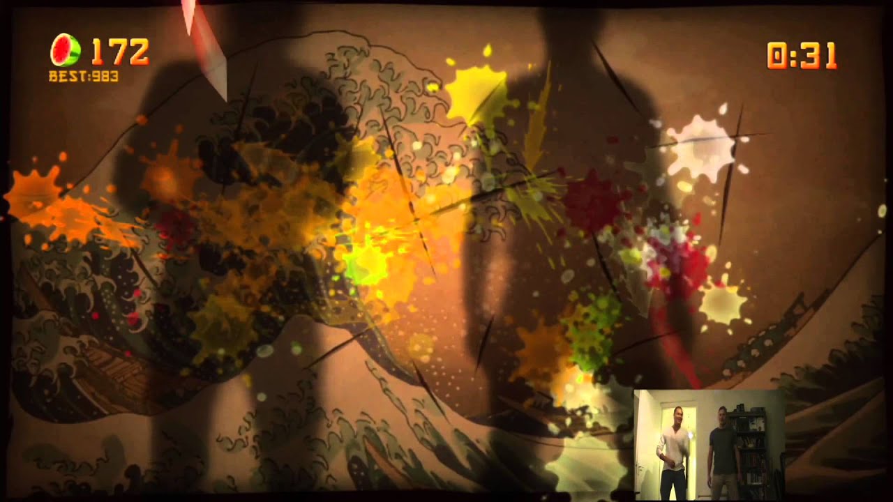 DUTCH - Fruit Ninja - Nick en Floris in actie (2) NL - YouTube