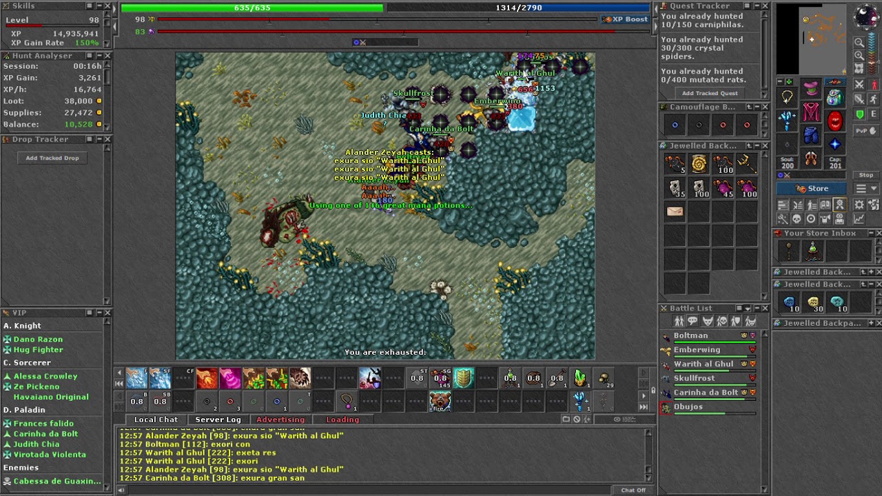 Obujus - Druid Lv 98 POV #1 - YouTube
