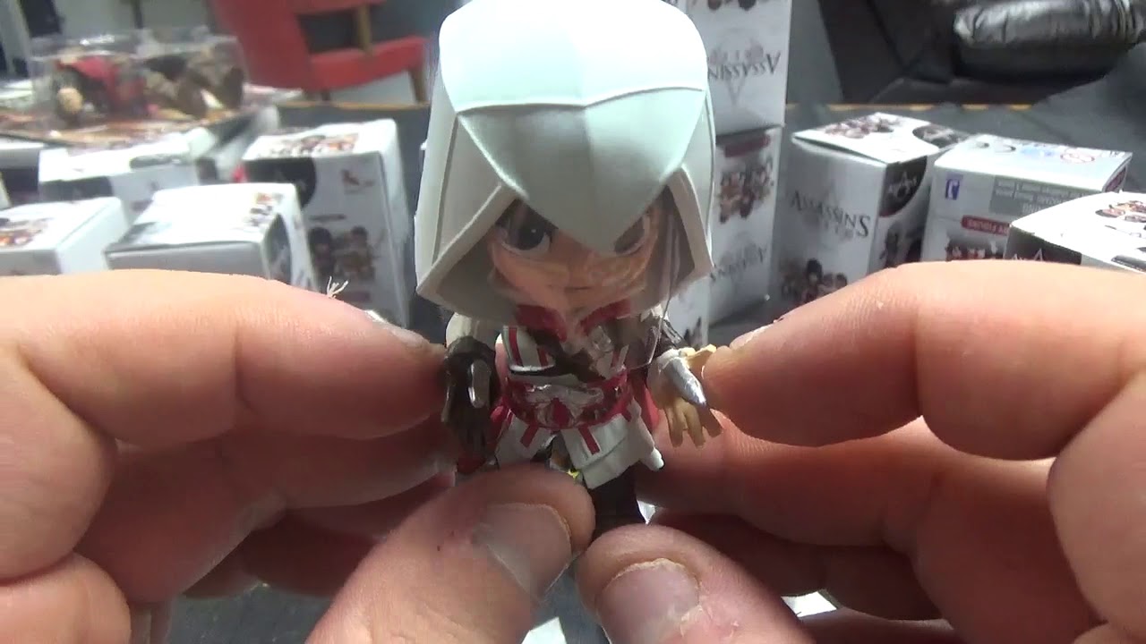ASMR---- UNBOXING ASSASSINS CREED FIGURES (soft spoken) - YouTube