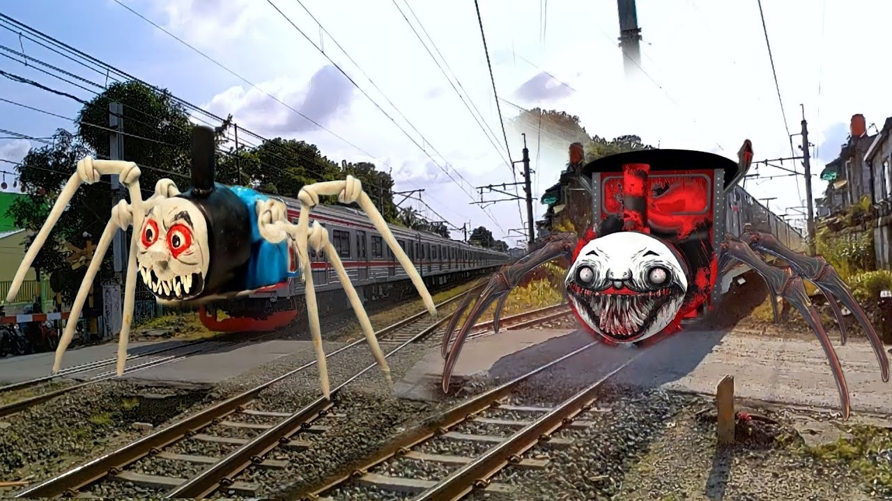 Kereta Api Thomas Exe, Kereta Api Choo Charles - YouTube