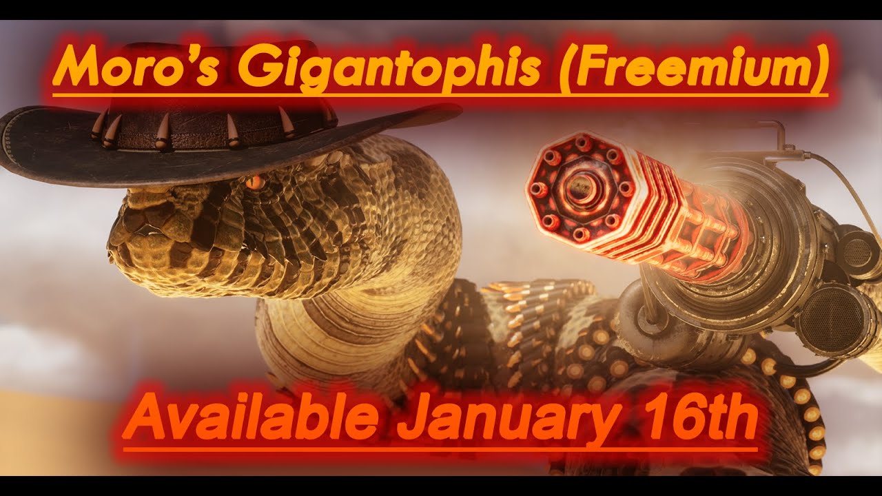 Moro's Gigantophis (Freemium) Release Trailer - ARK Survival Ascended ...