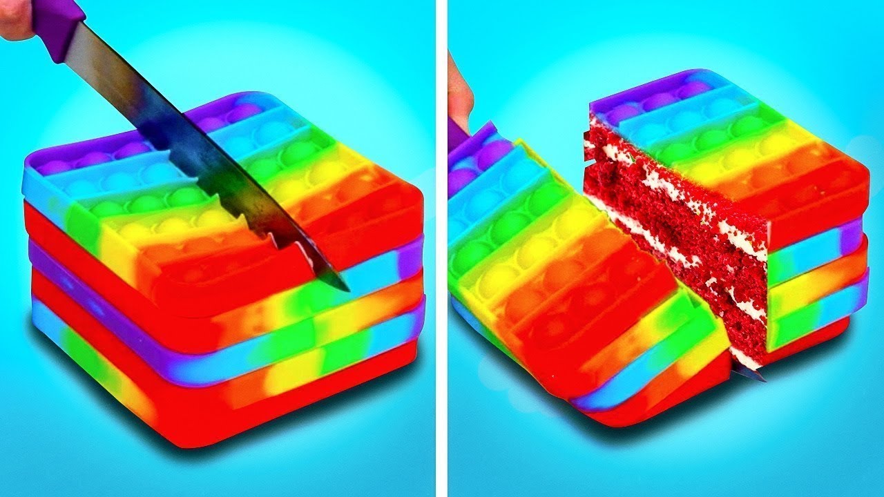 DIY Customization And Rainbow Magic For Squishies🌈Crafting Fidget Toys ...