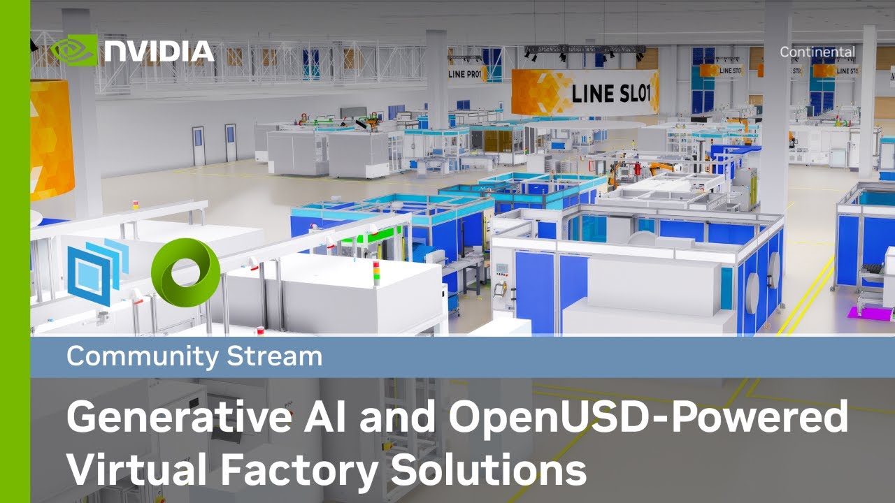 Generative Ai Powered Virtual Factory Solutions With Openusd Youtube