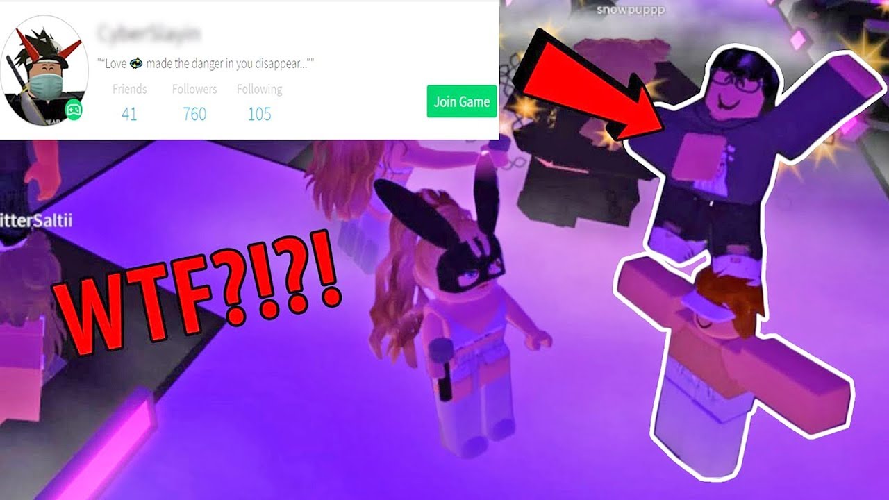 I STALKED MY FAN AND JOINED HIS GAME! THINGS GOT WEIRD! Roblox Trolling ...