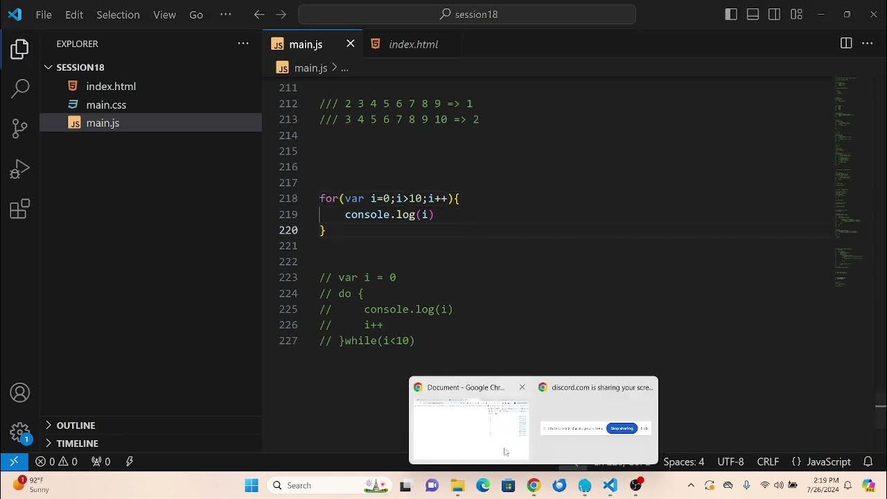 front end course session 12 part 3 - YouTube