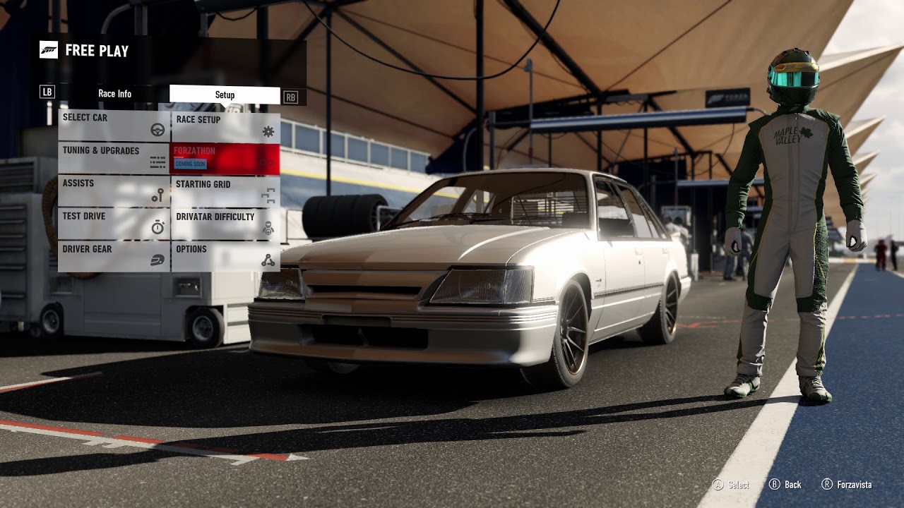 Forza Motorsport 7 VK Commodore Drift Build For Dubai Mountain Circuit ...