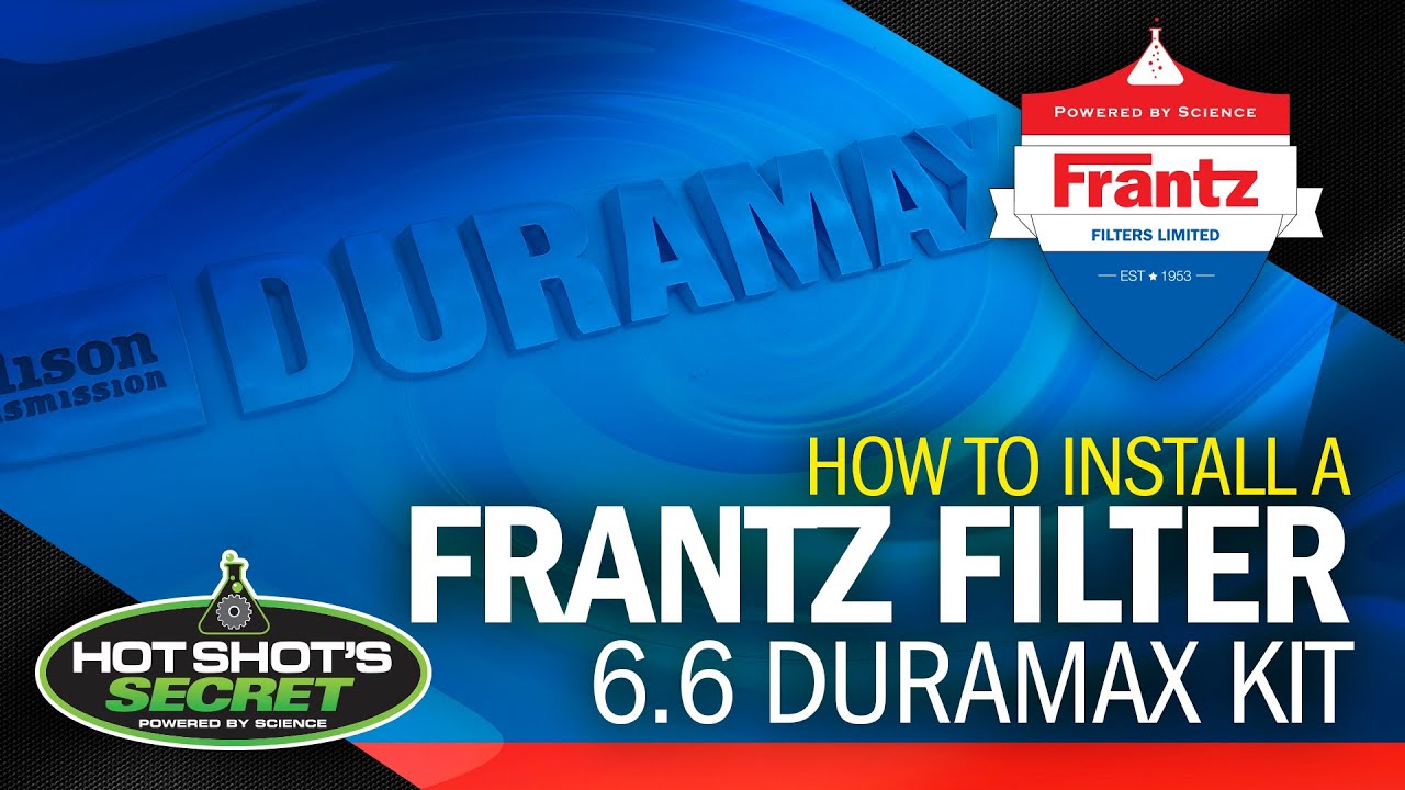 How To Install a 6.6 Duramax Frantz Filter - YouTube