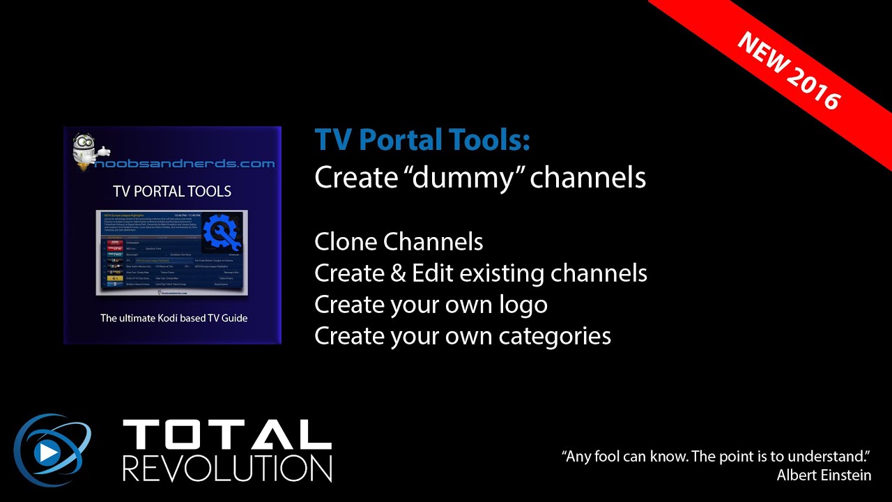 TVP - Creating Dummy Channels - YouTube