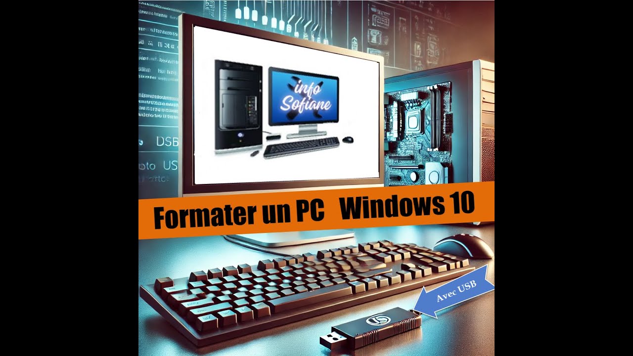 Formatage PC Windows 10 - YouTube