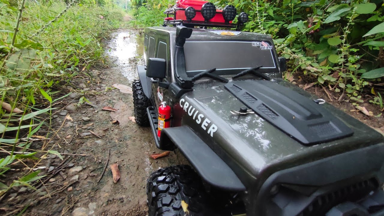 test RC Adventure 4x4 1/10 Scale RC RGT 86100 EX V2 Rubicon - explore ...