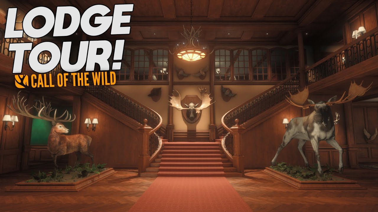 Trophy Lodge Tour! | theHunter: Call Of The Wild - YouTube