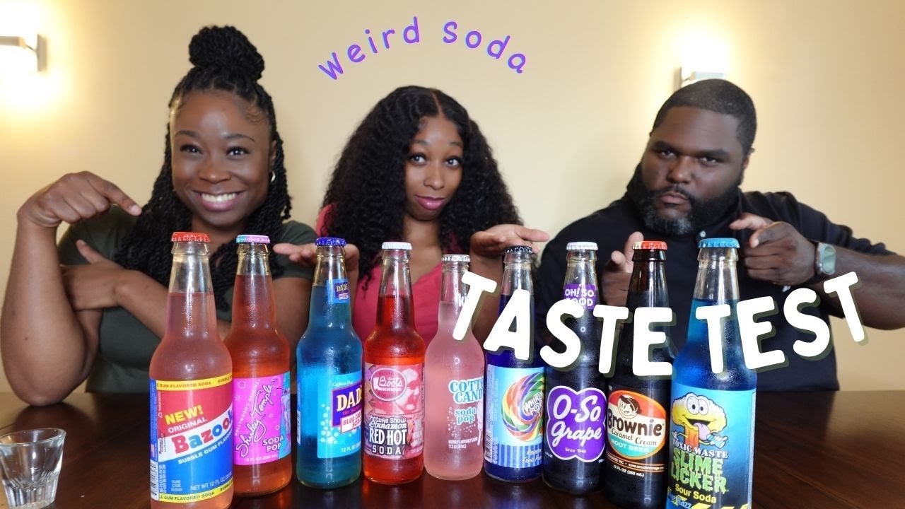 Weird Soda Taste Test - YouTube