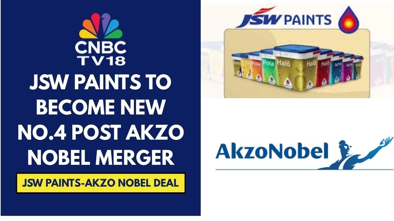 JSW Paints To Acquire 74.76% Stake In Akzo Nobel India For ₹9,400 Cr ...