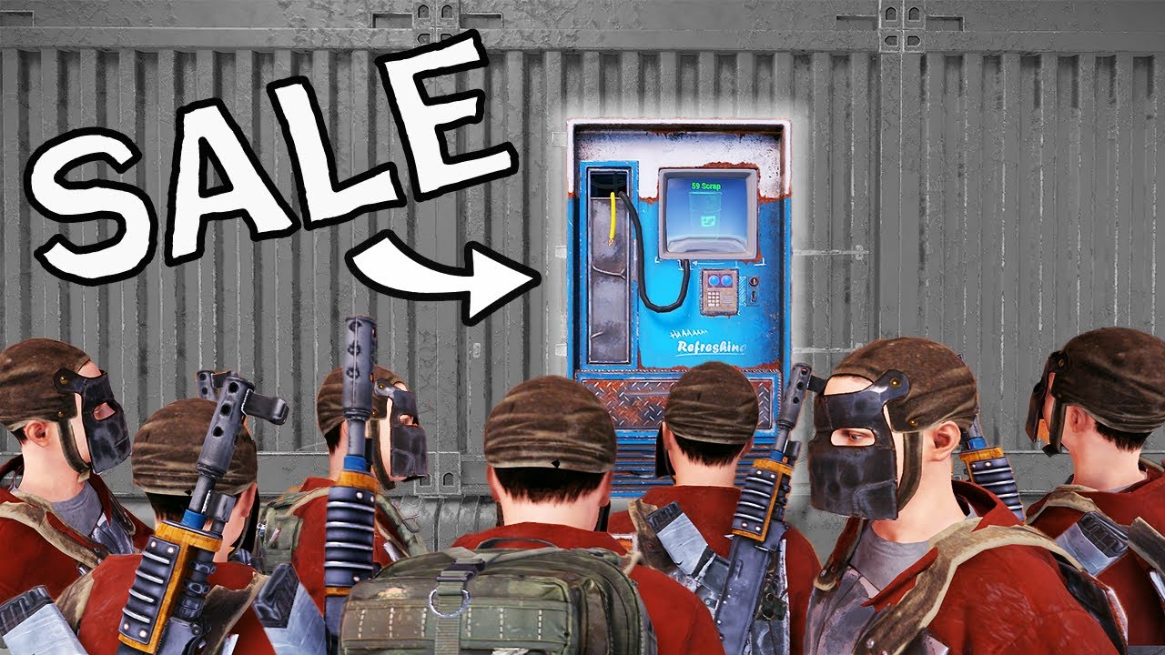 I Opened a Shop for Clans on Official Rust - Solo - YouTube