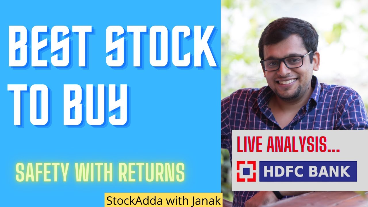 HDFC Bank Share | Best Stock to buy| HDFC Stock Analysis 2021 - YouTube
