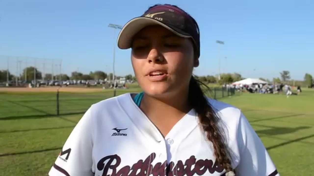 Mariah Lopez, pitcher for OC Batbusters-Haning (August 1, 2014) - YouTube