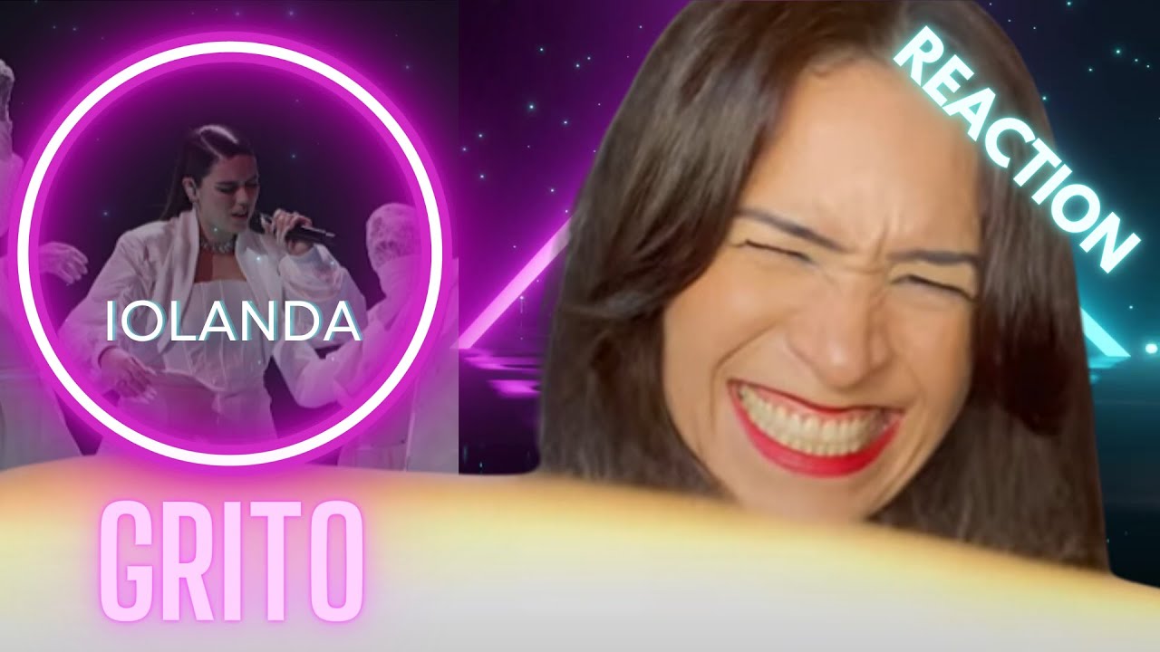 Reaction Iolanda - Grito | 1ª Semifinal | Festival da Canção 2024 - YouTube