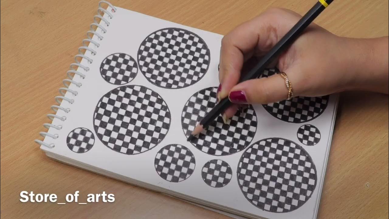 How to create optical illusion for very beginners | Step by Step ...