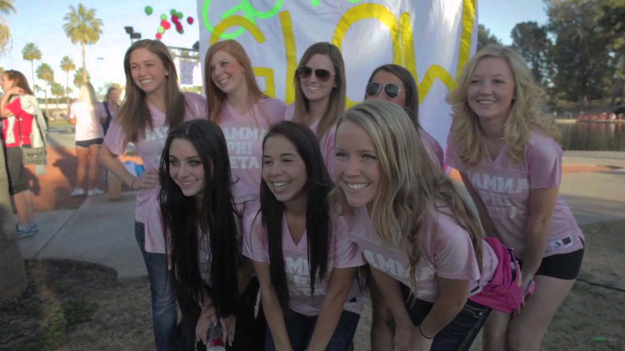 University of Arizona's Gamma Phi Beta Sorority "GlowRACE" -- March 2nd ...
