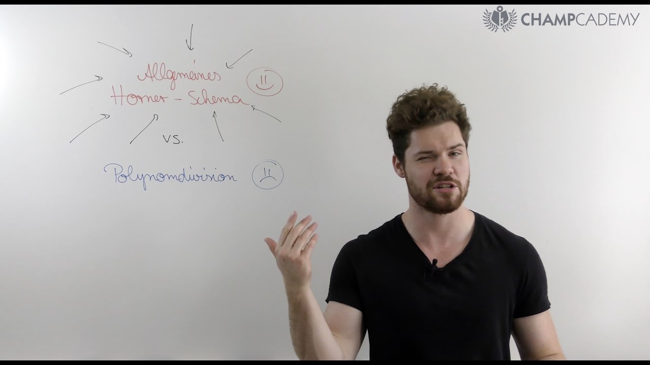 Horner-Schema (Allgemein) - NIE WIEDER Polynomdivision - YouTube