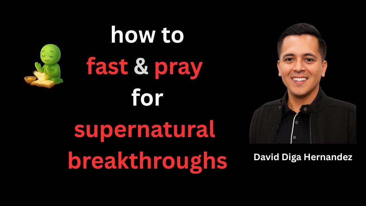 Fasting & Prayer that produces RESULTS || David Diga Hernandez #jesus # ...