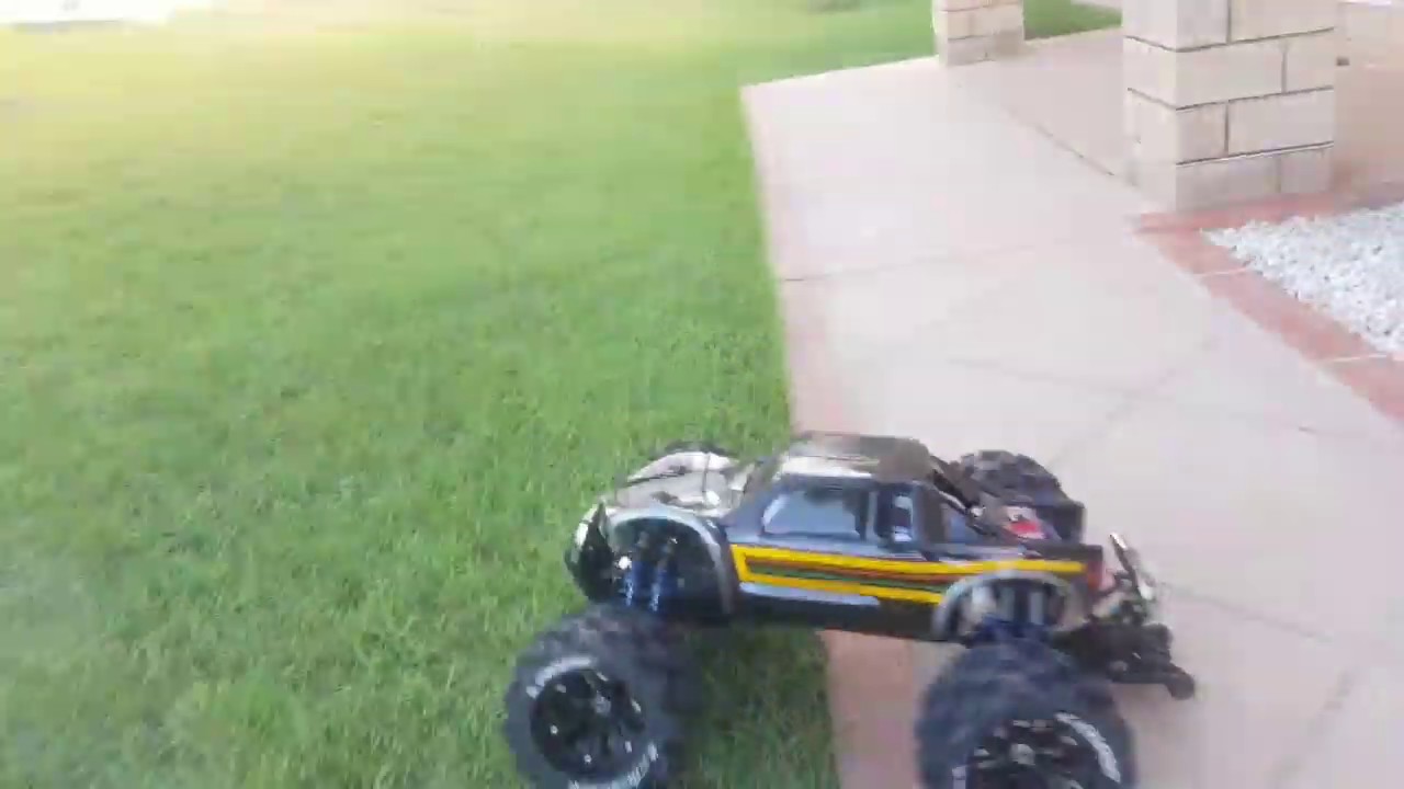 Thunder Tiger, Sledge Hammer S50 4WD Monster Truck. - YouTube