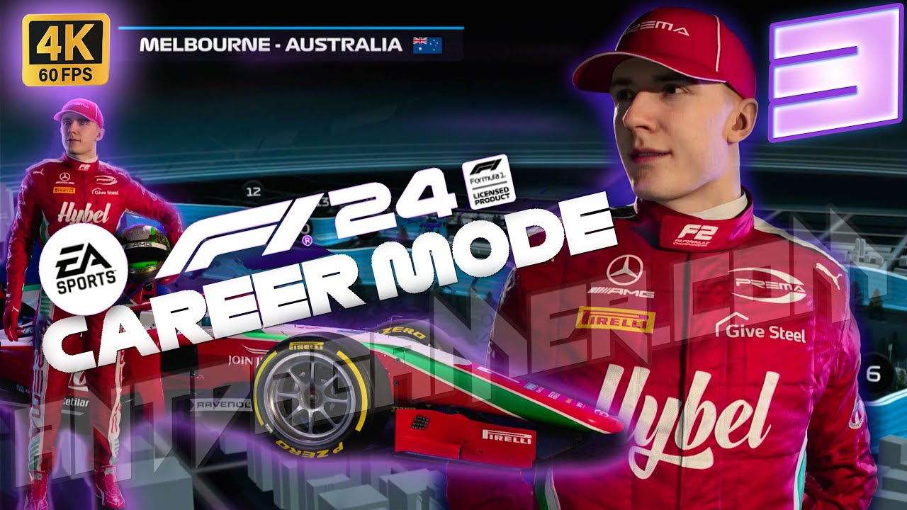 F2 IN MELBOURNE*4K F1*24 CAREER | PS5 Highlight Gameplay | 3 ...