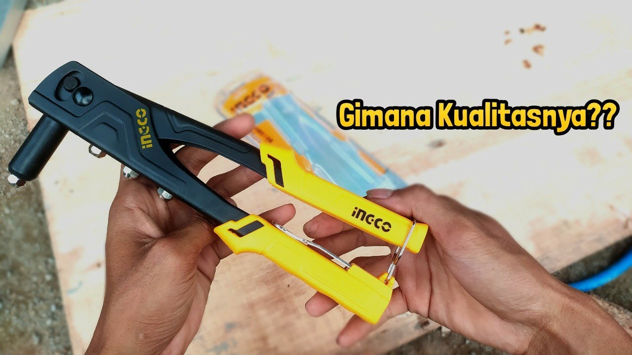 LUMAYAN JUGA! REVIEW TANG RIVET INGCO HRS 108 - YouTube