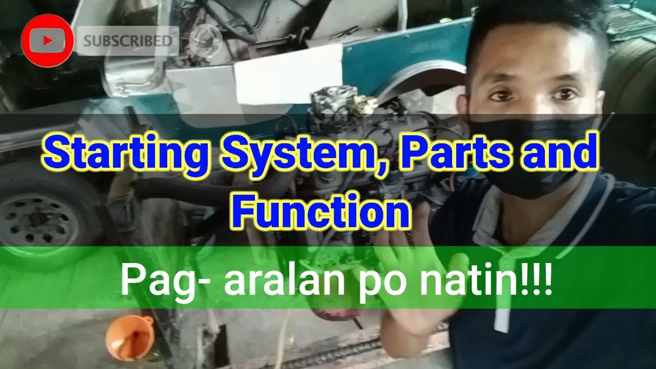 Learn Starting System, function, components, diagram and testing - YouTube