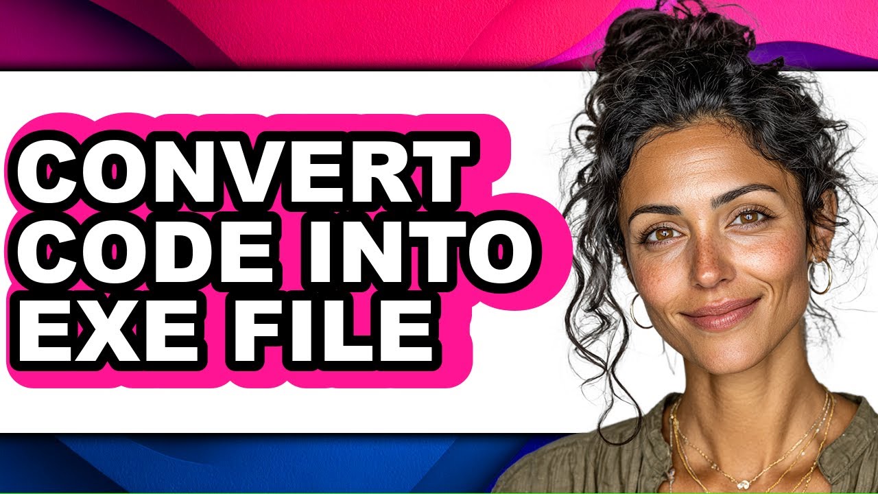 How to Convert Code Into Exe File (updated) - YouTube