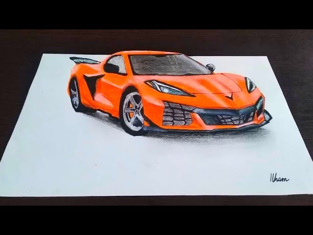 Disegno Corvette Z06