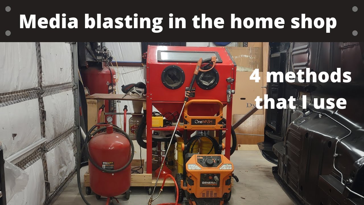 4 methods for media blasting at home - YouTube