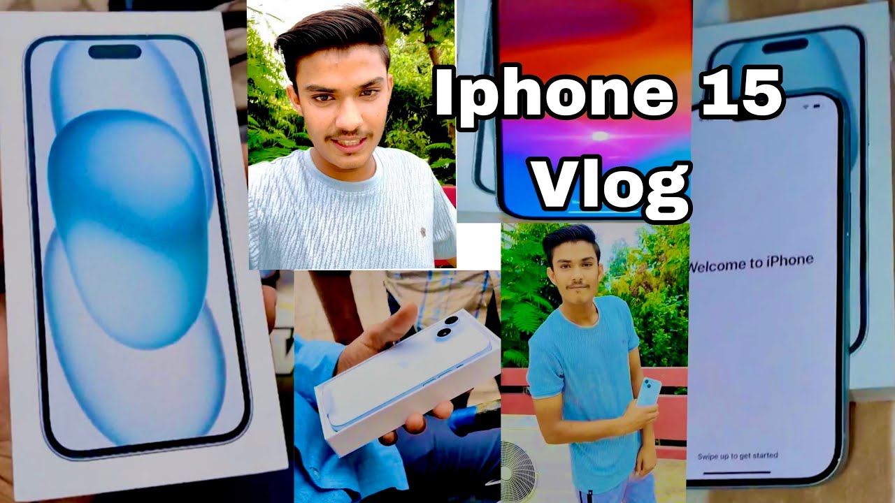 My life best long vlog unboxing iPhone 15 - YouTube